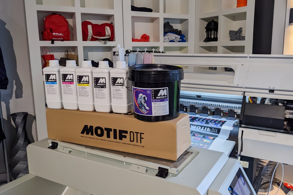 DTF Inks | Motif DTF Supplies UK - Papergraphics