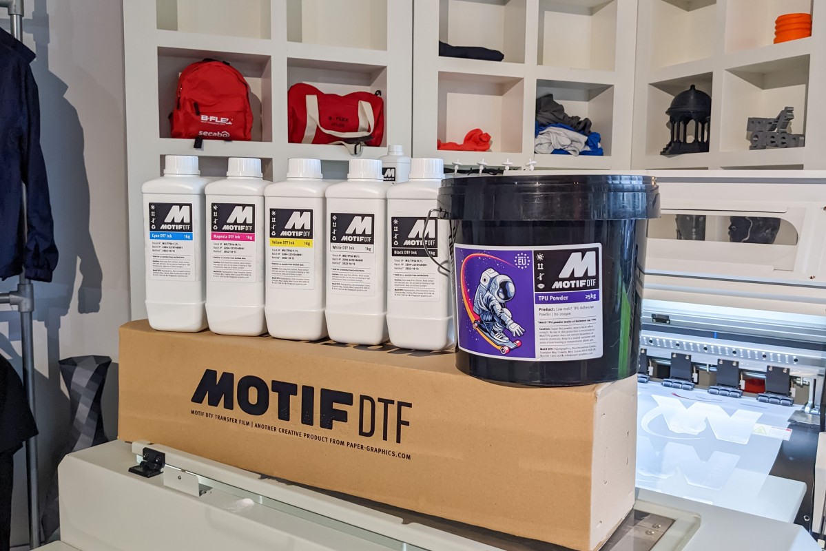 DTF Transfer Film | Motif DTF Supplies UK - Papergraphics