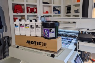 Motif DTF Consumables: DTF Film, Inks & Powder UK - Papergraphics